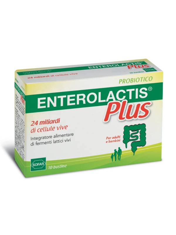 ENTEROLACTIS PLUS POLVERE 10 BUSTINE