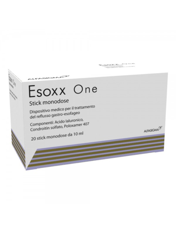 Esoxx One 20 Bustine Stick 10 ml - Bustine Orosolubili Anti-reflusso