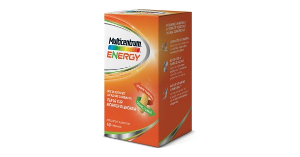 MULTICENTRUM MC ENERGY 60 COMPRESSE